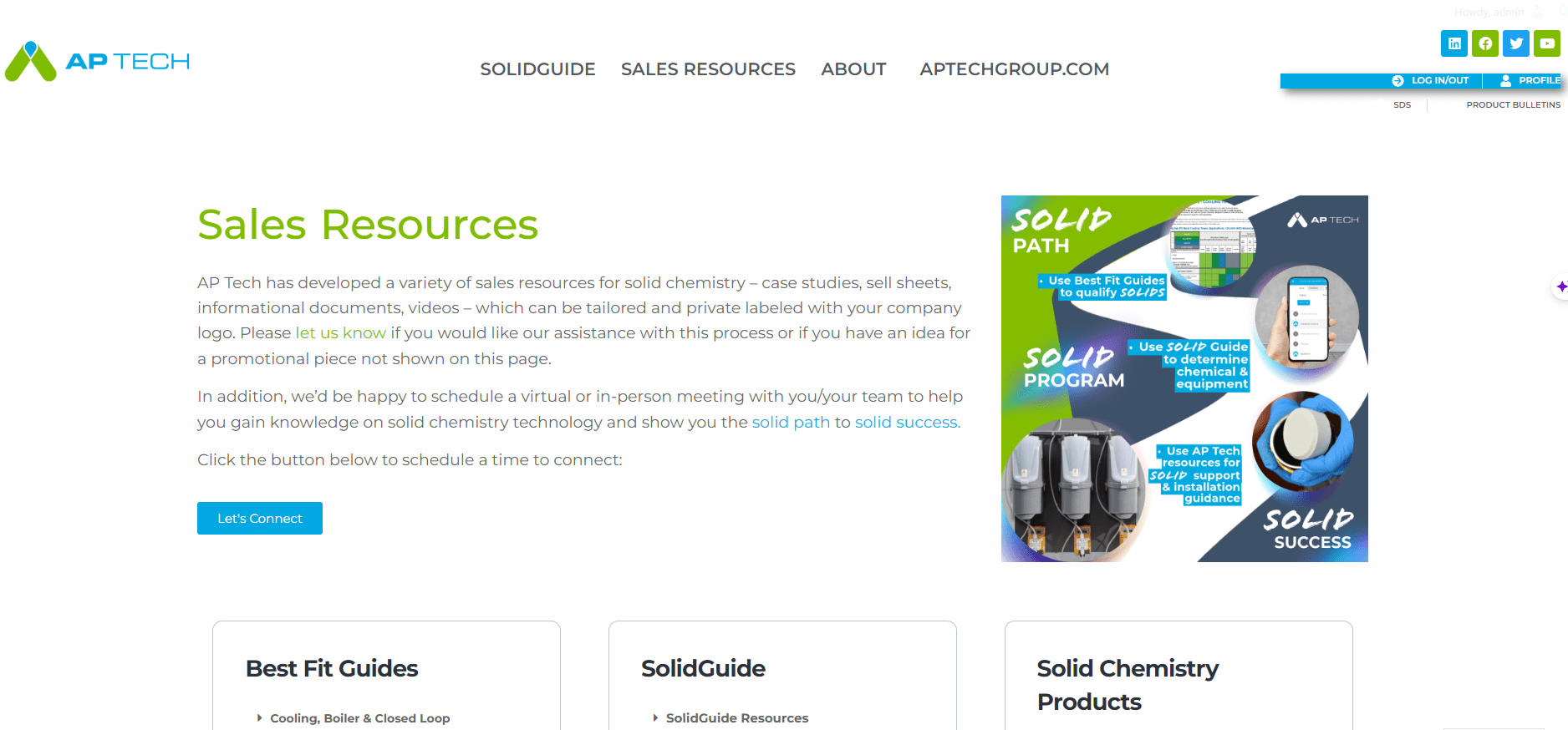 Solid Chemistry - Sales Resources - AP Tech Group AP Tech Group