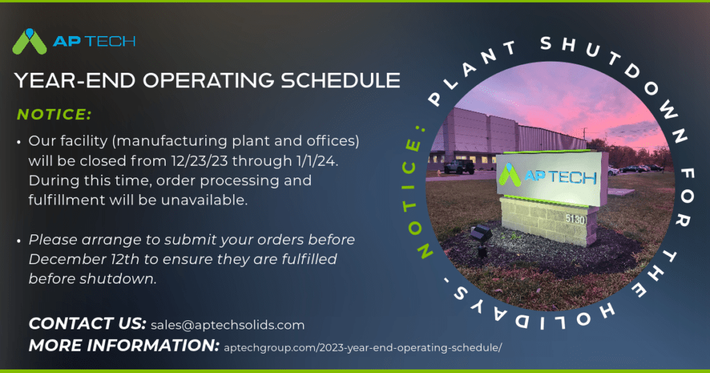 2023 Year-End Operating Schedule - AP Tech Group